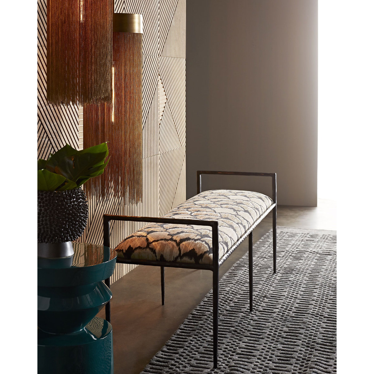 ARTERIORS Daria Tall Black 10" Ceramic Table Vase & Reviews | Perigold