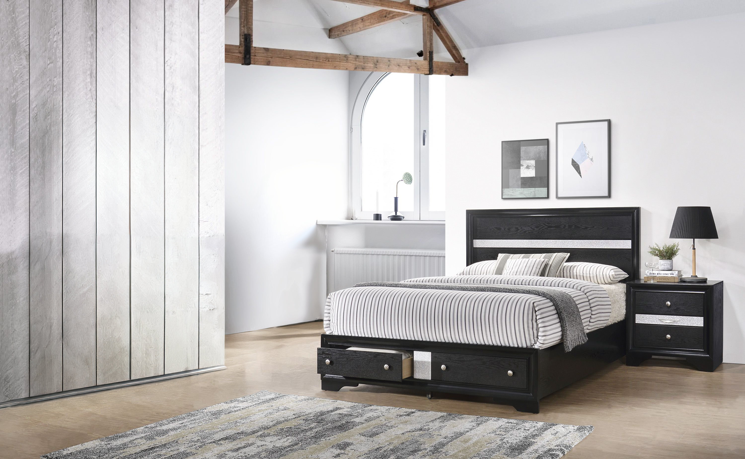 House of Hampton® Marielena 3-3_Risa Storage Platform Bedroom Set | Wayfair