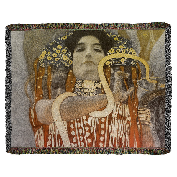 ArtVerse Gustav Klimt Handmade Throw Blanket - Wayfair Canada