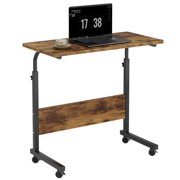 Soges 35.4'' H Laptop/Computer Cart Or Stand with Wheels & Reviews ...