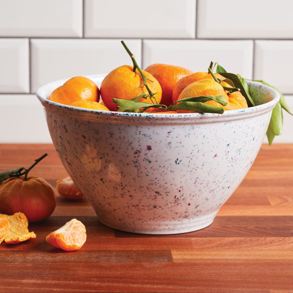 Rachael Ray Melamine Garbage Bowl, White & Reviews | Wayfair