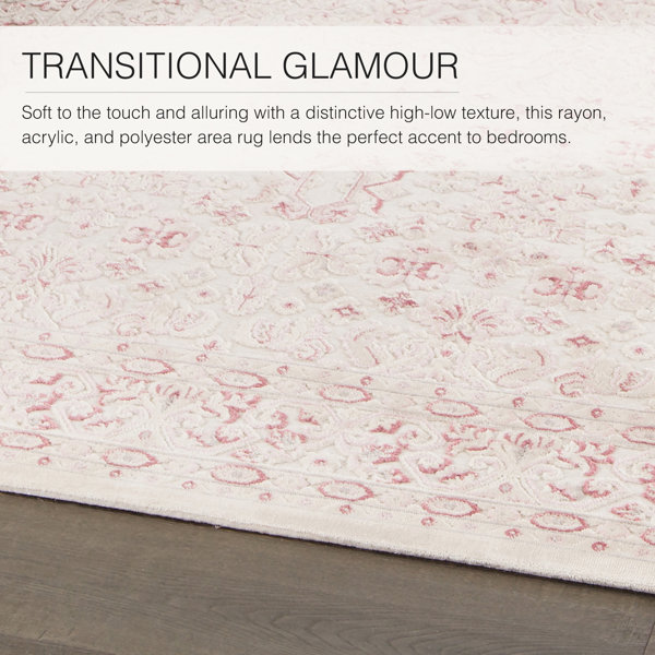 Kelly Clarkson Home Ashley Damask Rug & Reviews | Wayfair