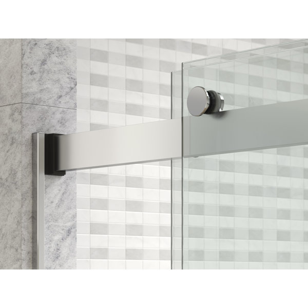 Kohler Levity Plus Less Sliding Shower Door, 81-5/8" H x 56-5/8 - 59-5/ ...
