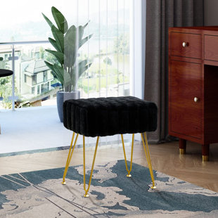 Gold Accent Stools You'll Love | Wayfair