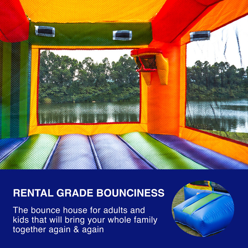 HeroKiddo Sports Commercial Grade Bounce House for Kids and Adults ...