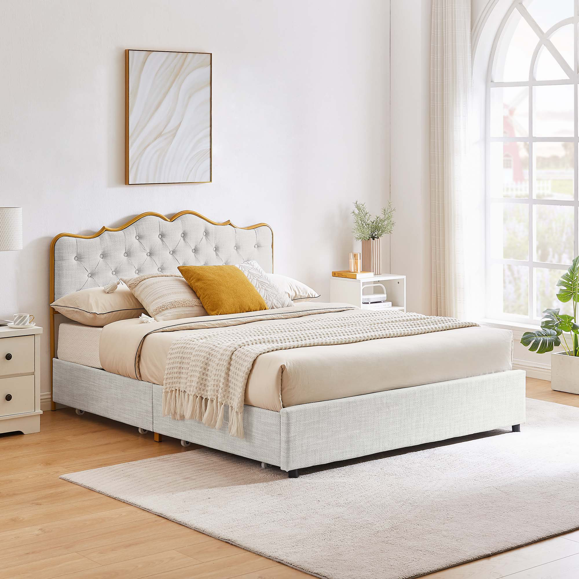 Mercer41 Aakin Platform Storage Bed | Wayfair