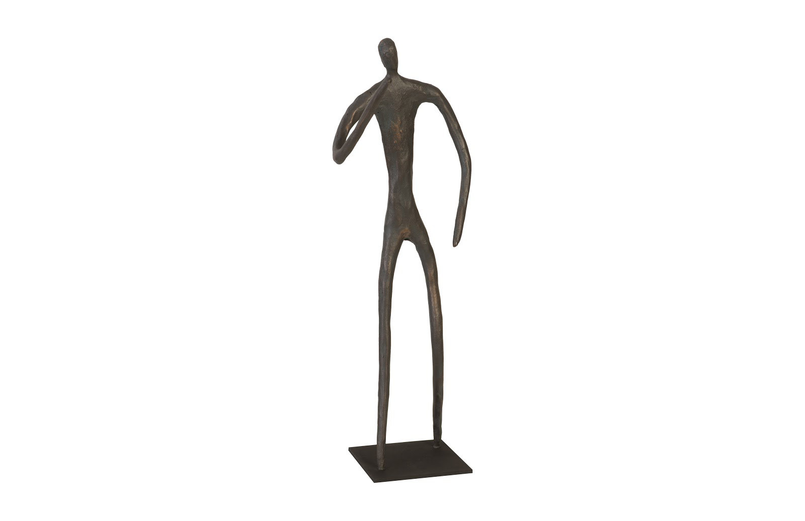 Phillips Collection Figure Statue on Metal Base | Wayfair