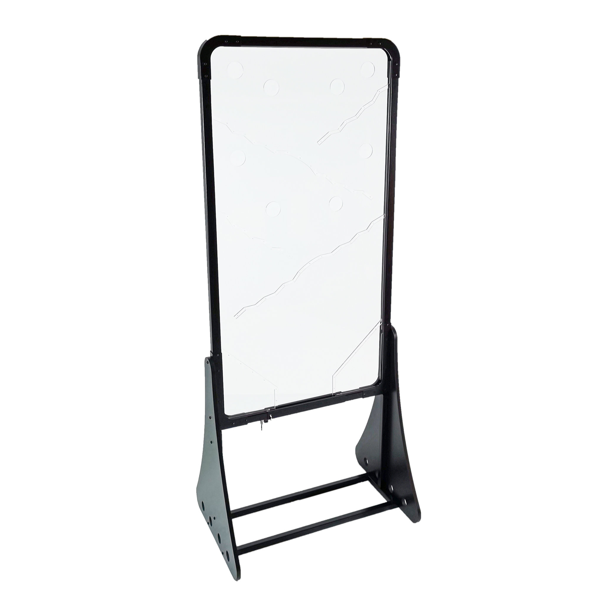 FixtureDisplays Plinko Board Donation Box Fundraising Stand Kid Fun ...