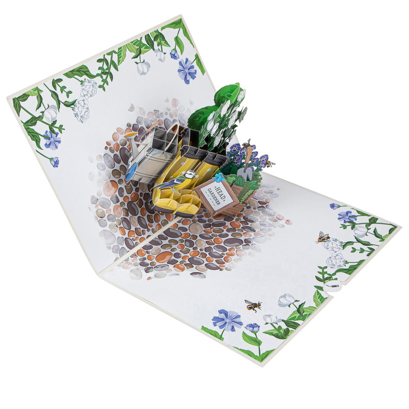 Evergreen Enterprises, Inc Spring Gardener Paper Pop Up Card | Wayfair