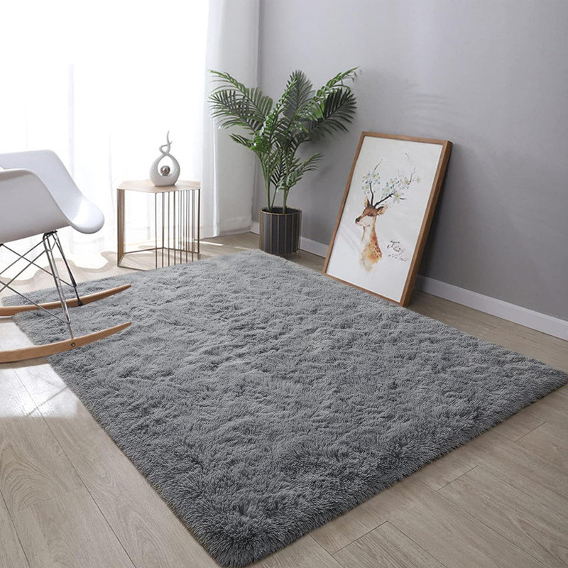 Mercer41 Rectangle Gisello Area Rug with Non-Slip Backing | Wayfair