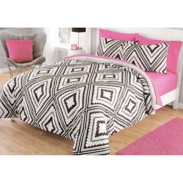 Luxlen Geo Aztec 3 - Piece Comforter Set & Reviews | Wayfair