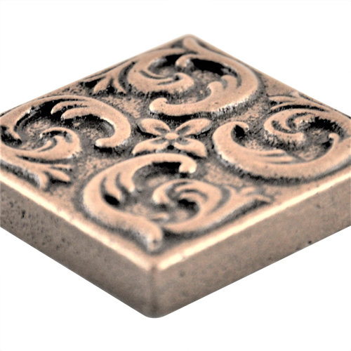 Nichetiles 2'' x 2'' Hand Painted Resin Decorative Accent Tile | Wayfair