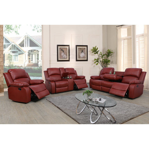 Red Living Room Sets You'll Love | Wayfair