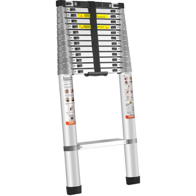 VEVOR Aluminum Folding Extension Ladder & Reviews | Wayfair