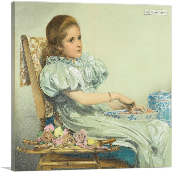 ARTCANVAS " Portrait Of Miss Doris Simonette Catto " by Frederick ...