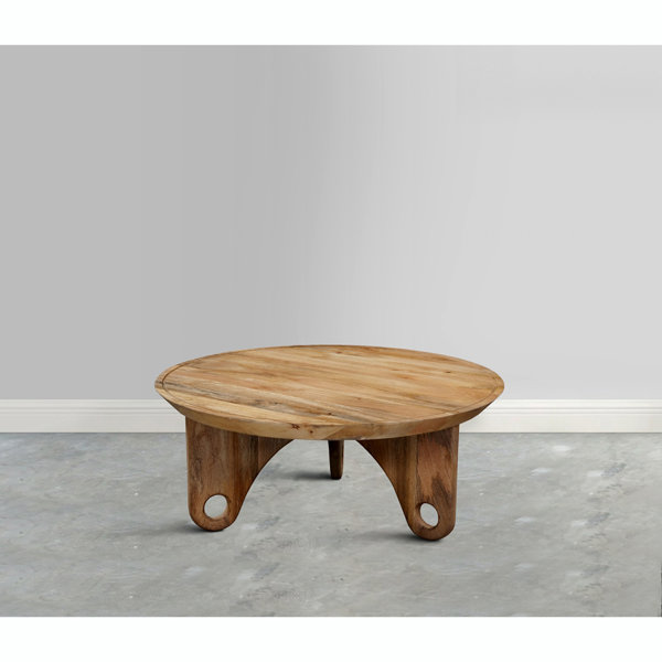 Loon Peak® Jazmone Solid Wood Single Coffee Table | Wayfair