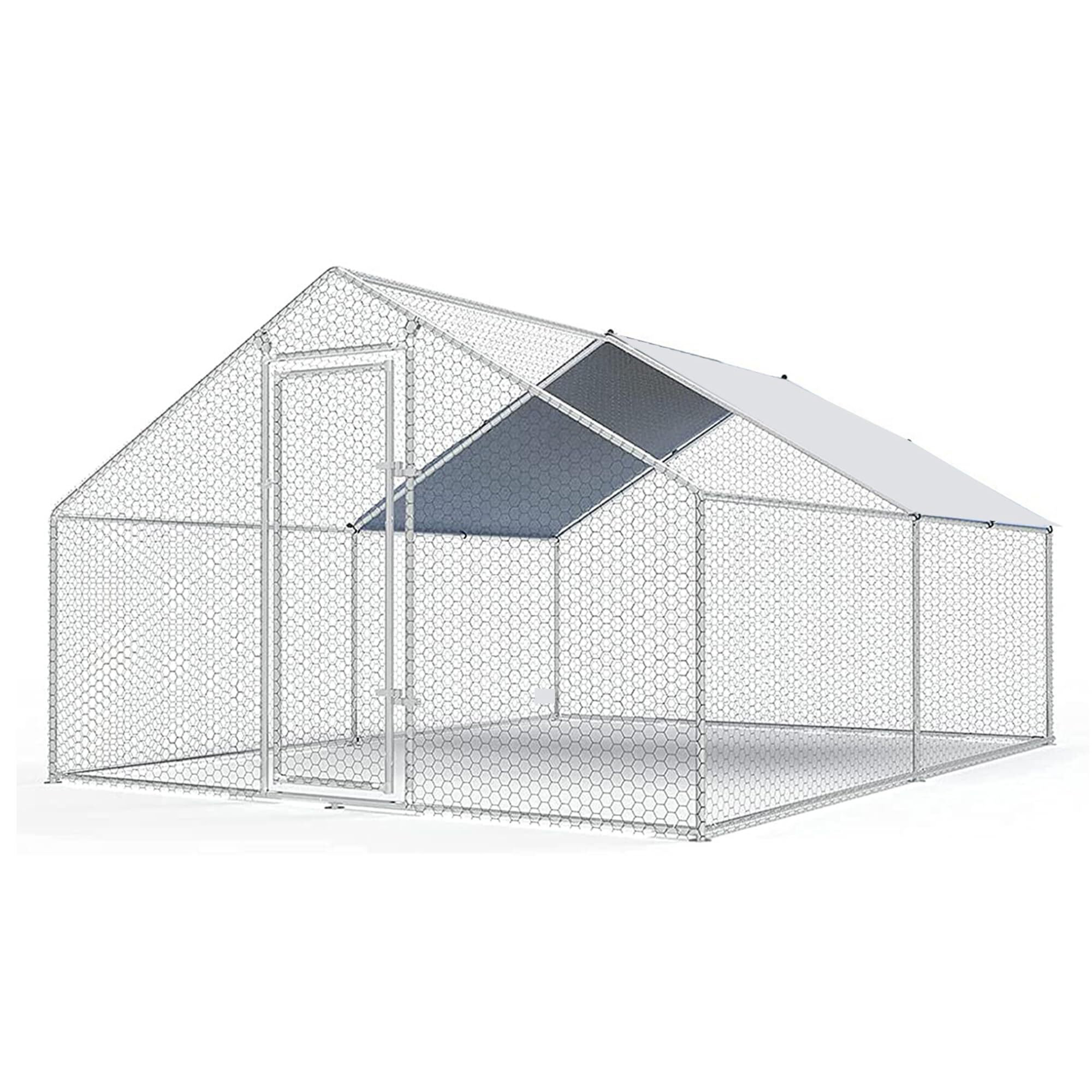 Archie & Oscar™ Walk-In Poultry Chicken Run Pen With Waterproof And ...