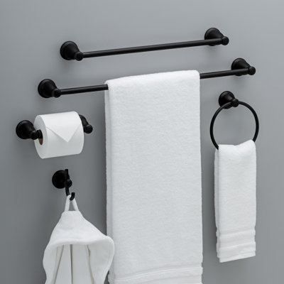 Franklin Brass Kinla 4 - Piece Bathroom Hardware Set & Reviews | Wayfair