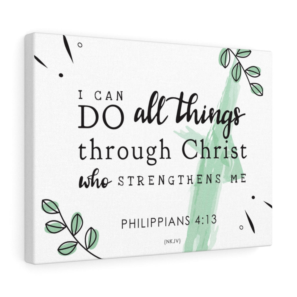 Trinx Do All Things Philippians 4:13 Christian Wall Art Bible Verse ...