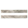 Ackland Royce Dune 3 in. x 24 in. Matte Ceramic Bullnose Tile Trim ...
