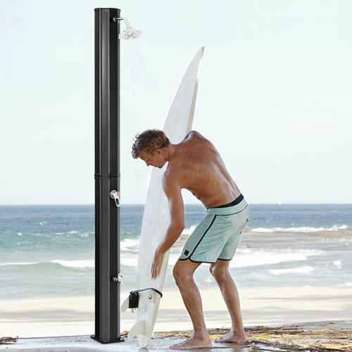 Costway Freestanding Outdoor Shower & Reviews | Wayfair