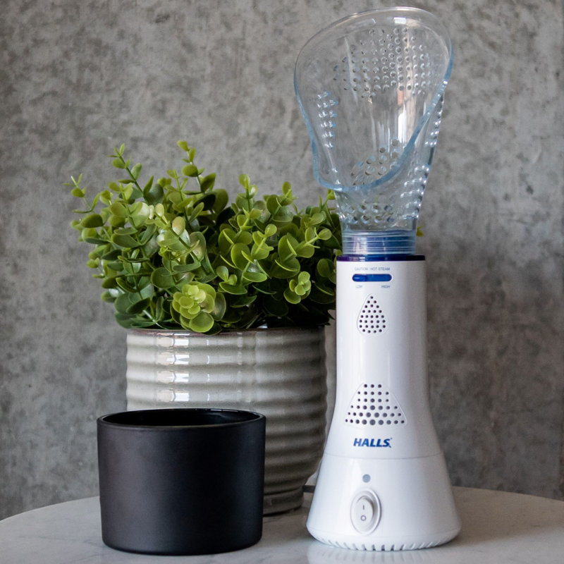 Crane USA HALLS® Corded Steam Inhaler, White | Wayfair