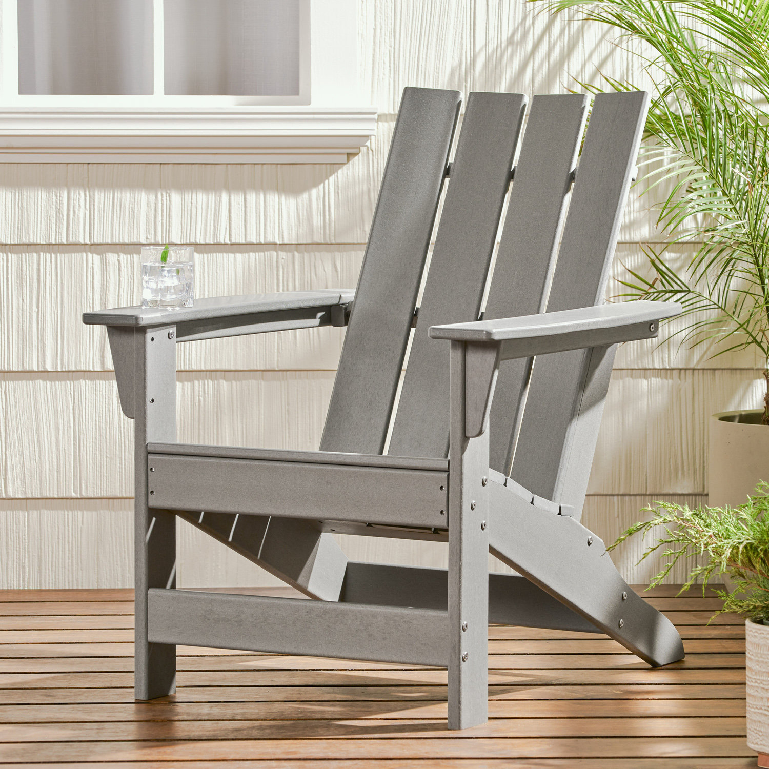 Rosecliff Heights Adirondack Chairs with sturdy frame and legs ...