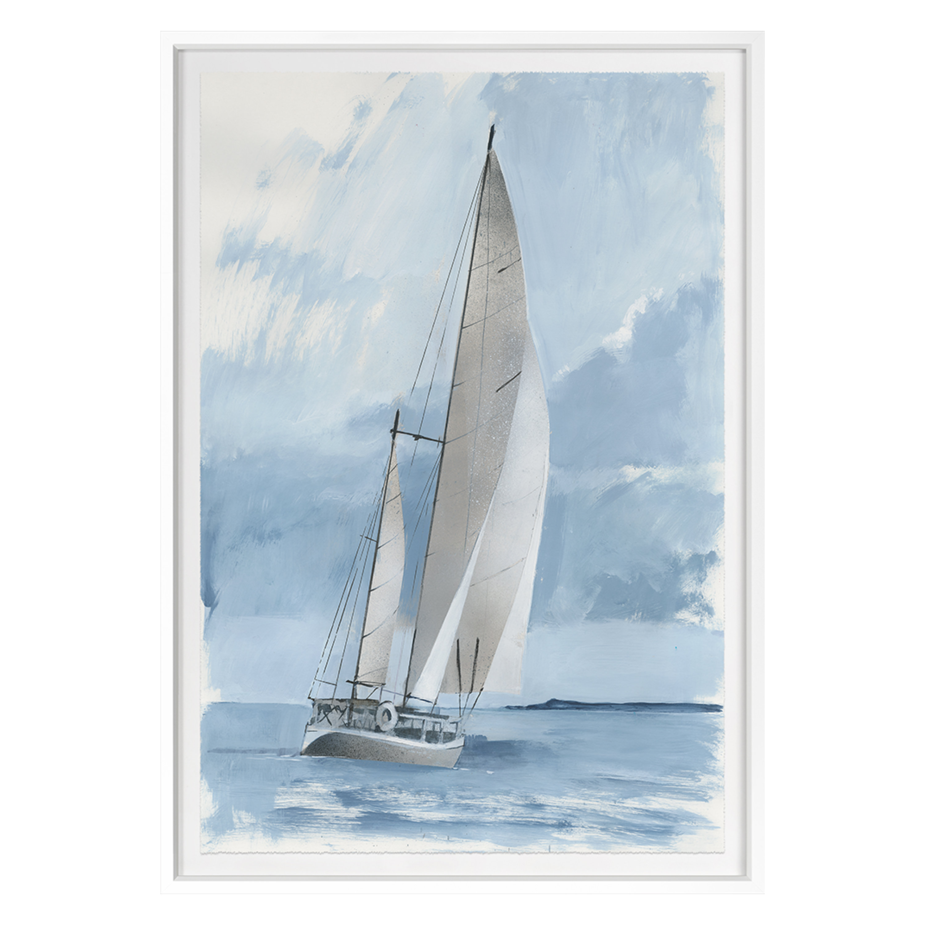 Grand Image Home Set Sail 3 by PC Ngo - Single Picture Frame Print ...