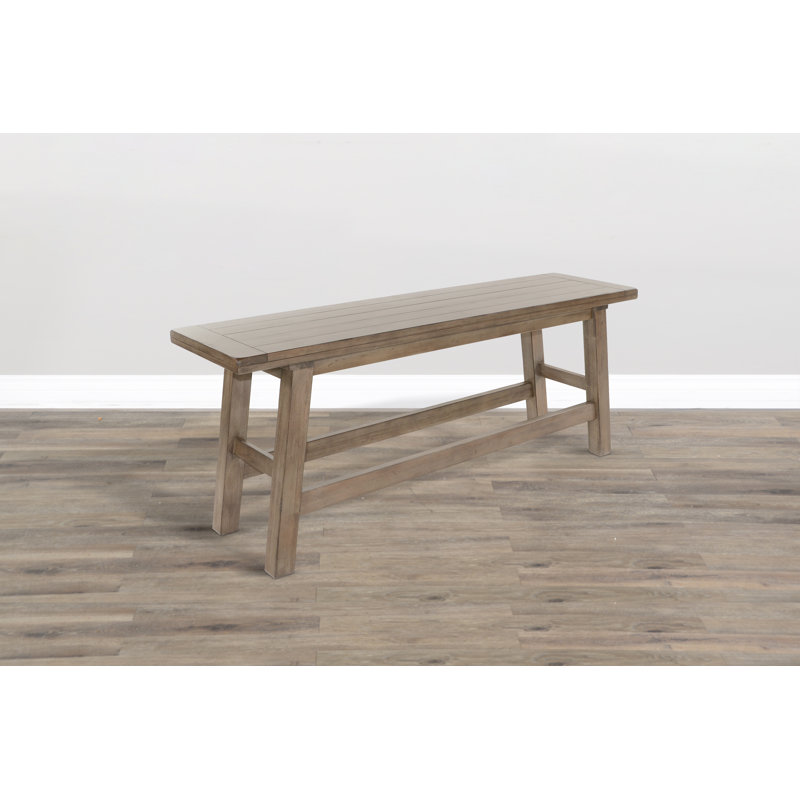 Millwood Pines Solid Wood Bench | Wayfair