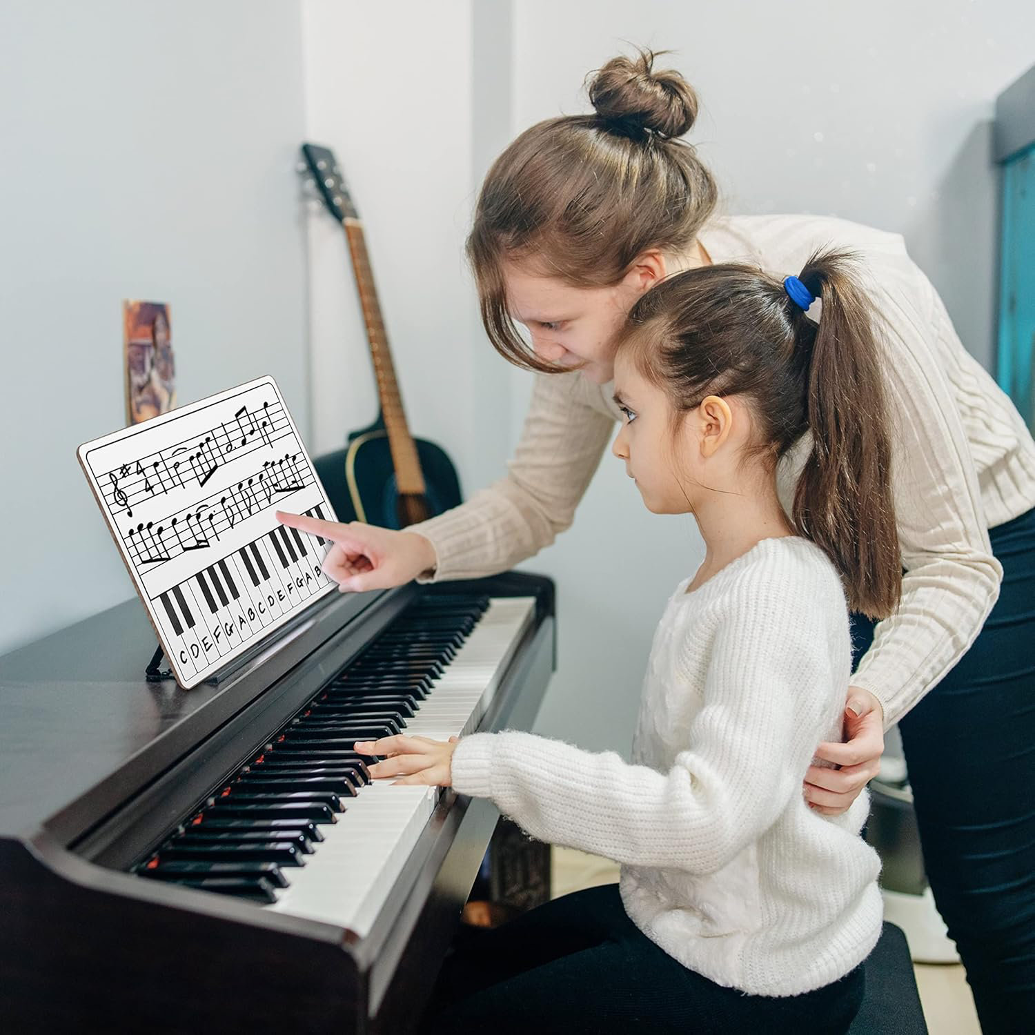 Scribbledo 5 Pack 11 X 14 Inch Piano Board Dry Erase White Boards ...