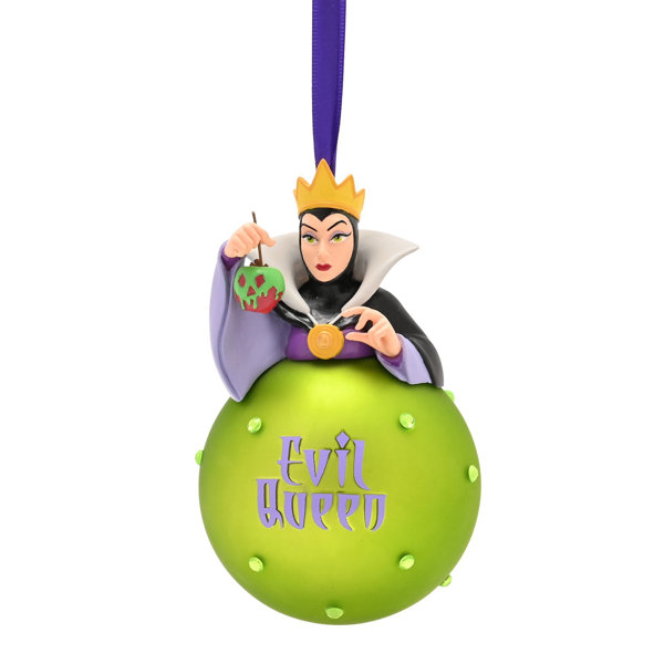 Disney Evil Queen On A Glass Bauble | Wayfair.co.uk