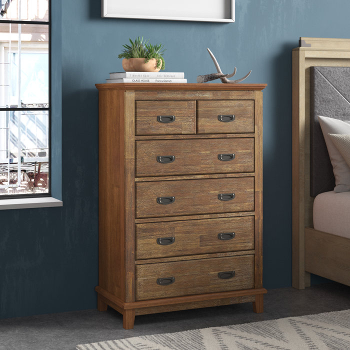 Steelside™ Cary 5 - Drawer Dresser | Wayfair
