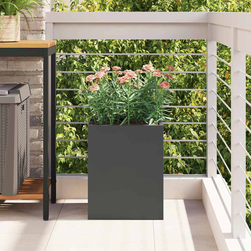Latitude Run Garden Planter 32 X 40 Cm Cold-Rolled Steel | Wayfair.co.uk
