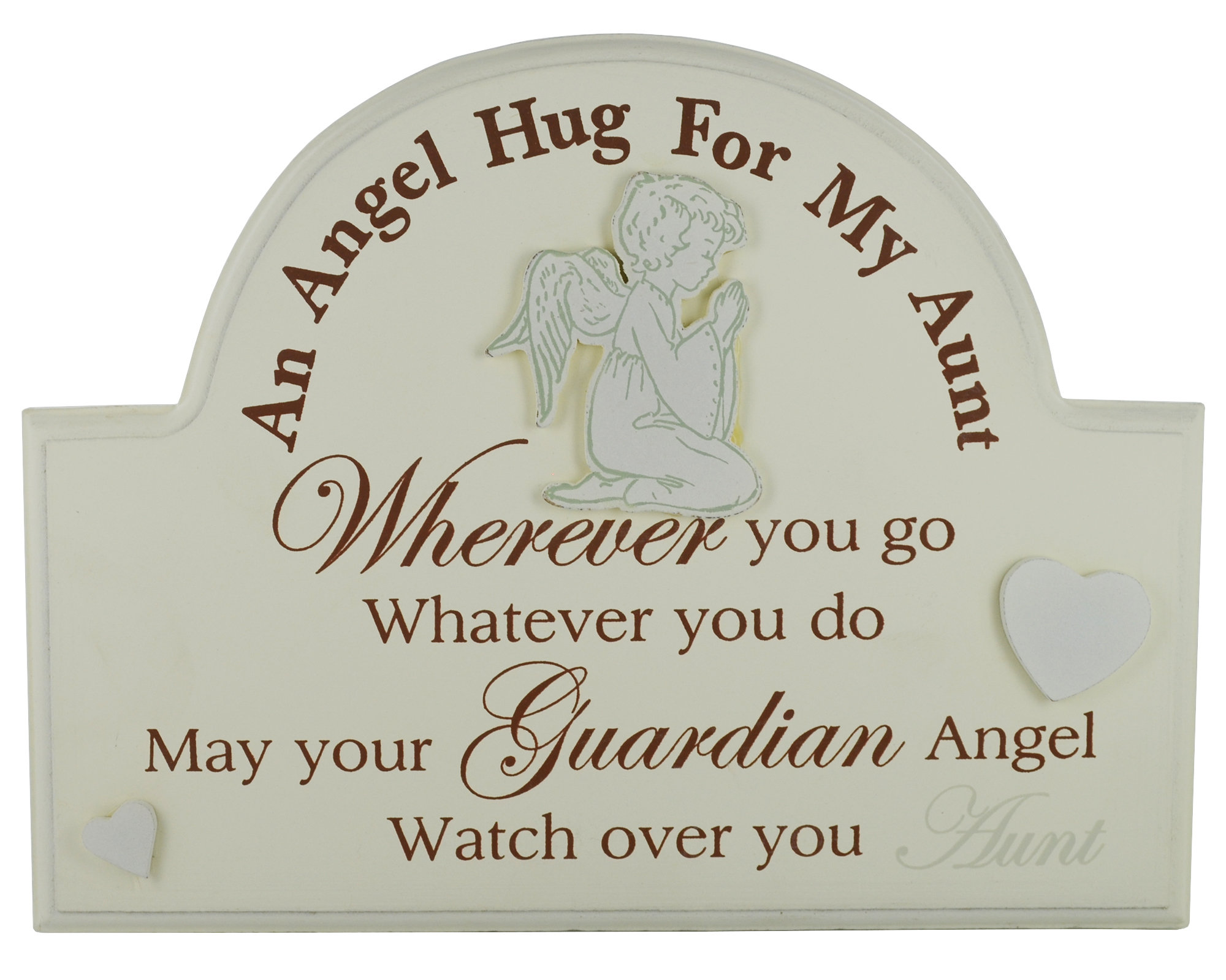 Happy Larry Hug for My Aunt Dufault Decorative Slates | Wayfair.co.uk