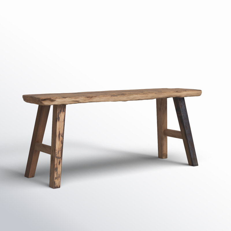 Birch Lane™ Danel Solid Wood Bench & Reviews | Wayfair