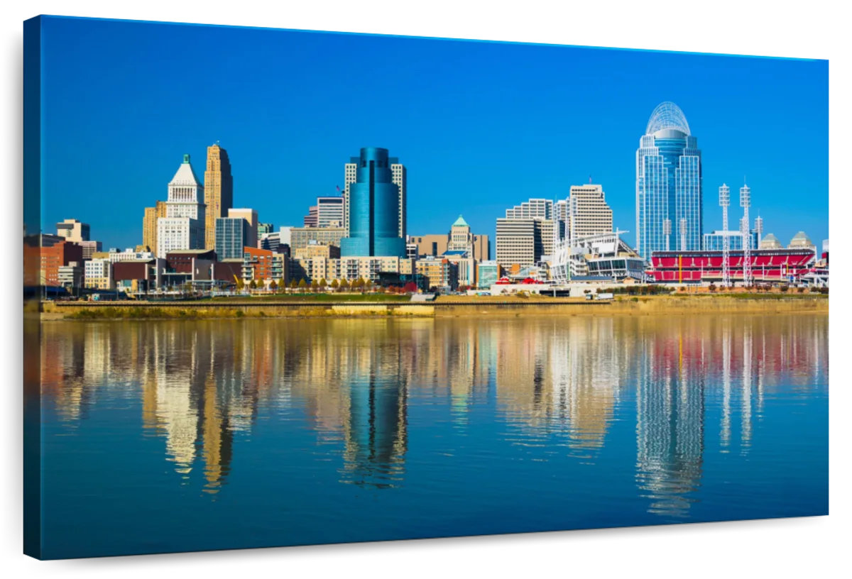 Ebern Designs Rorry Cincinnati Riverfront | Wayfair