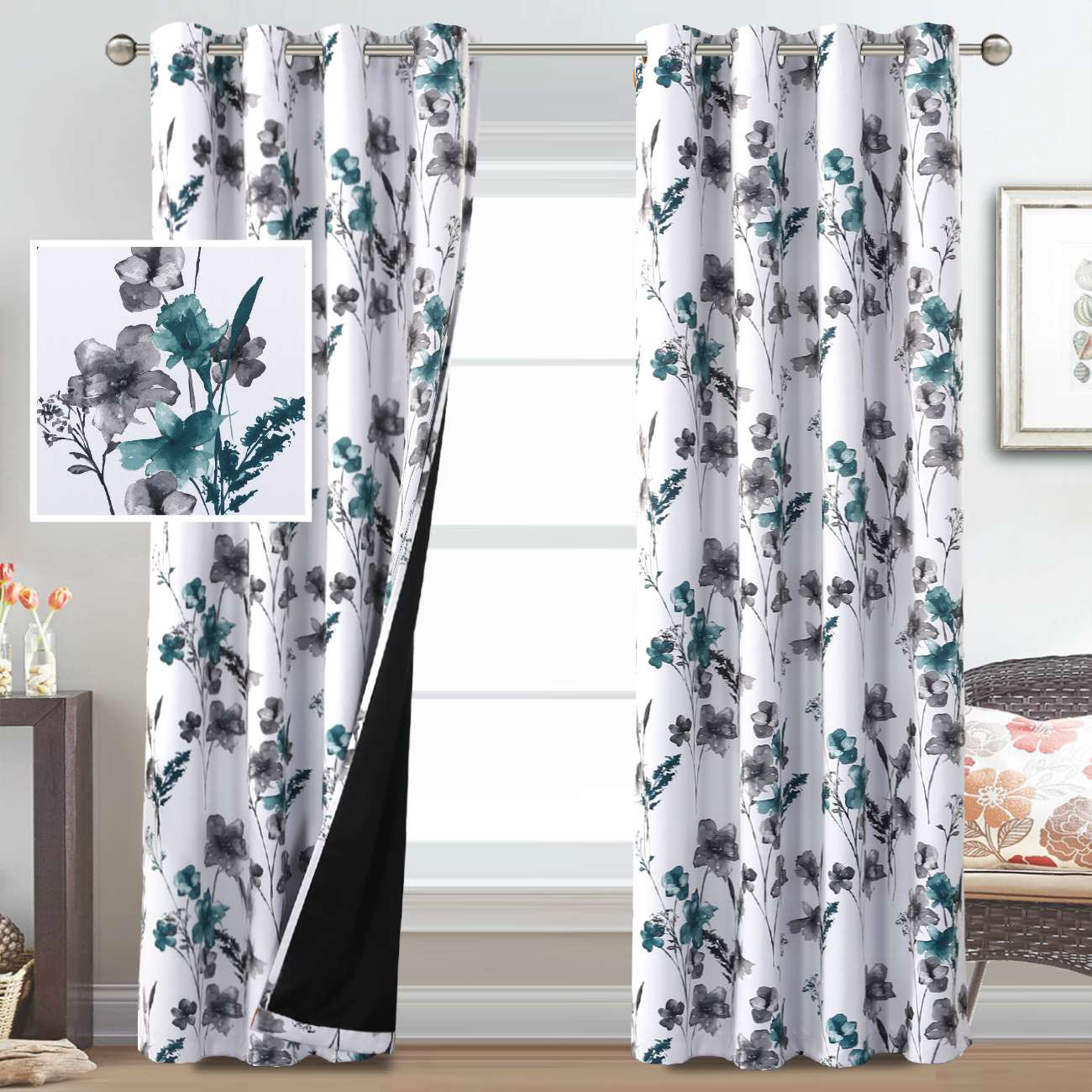 Winston Porter Peshy Fabric Pair "& Reviews" | Wayfair
