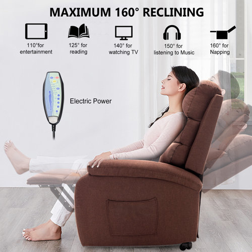 Red Barrel Studio® Elsass 31.1" Wide Power Lift Assist Ergonomic ...