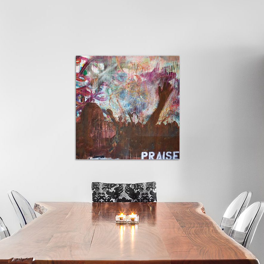 Latitude Run® Praise Wall Art on Wrapped Canvas - Wayfair Canada