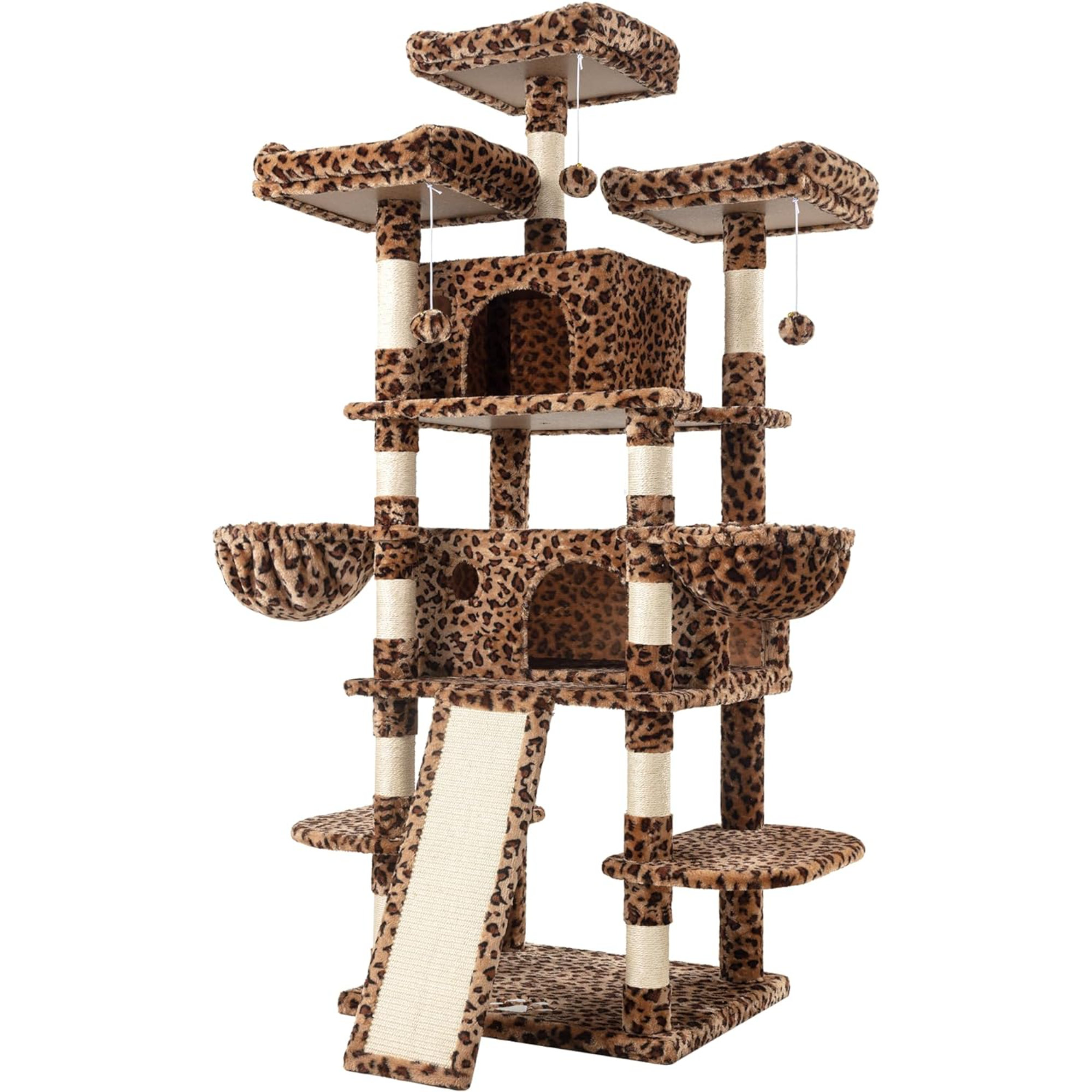 Tucker Murphy Pet™ 68 Inches Cat Tree/Cat Tree House And Towers For ...