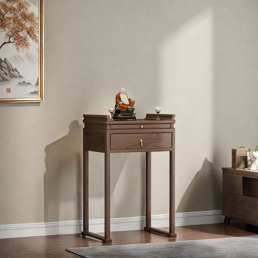 The Invincibles home Black Walnut Console Table | Wayfair