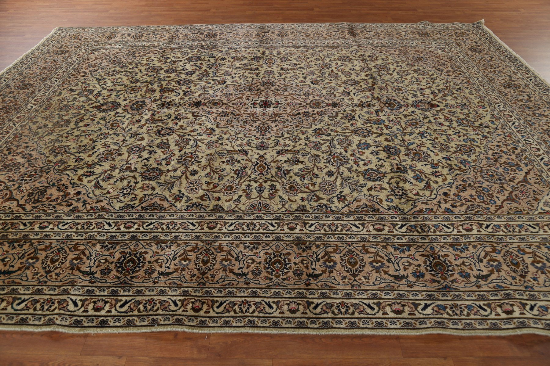 Hokku Designs Traditional Green Area Rug 10x12 | Wayfair