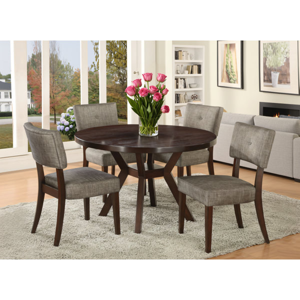 Red Barrel Studio® 5-Piece Drake Collection Dining Room Furniture Set ...
