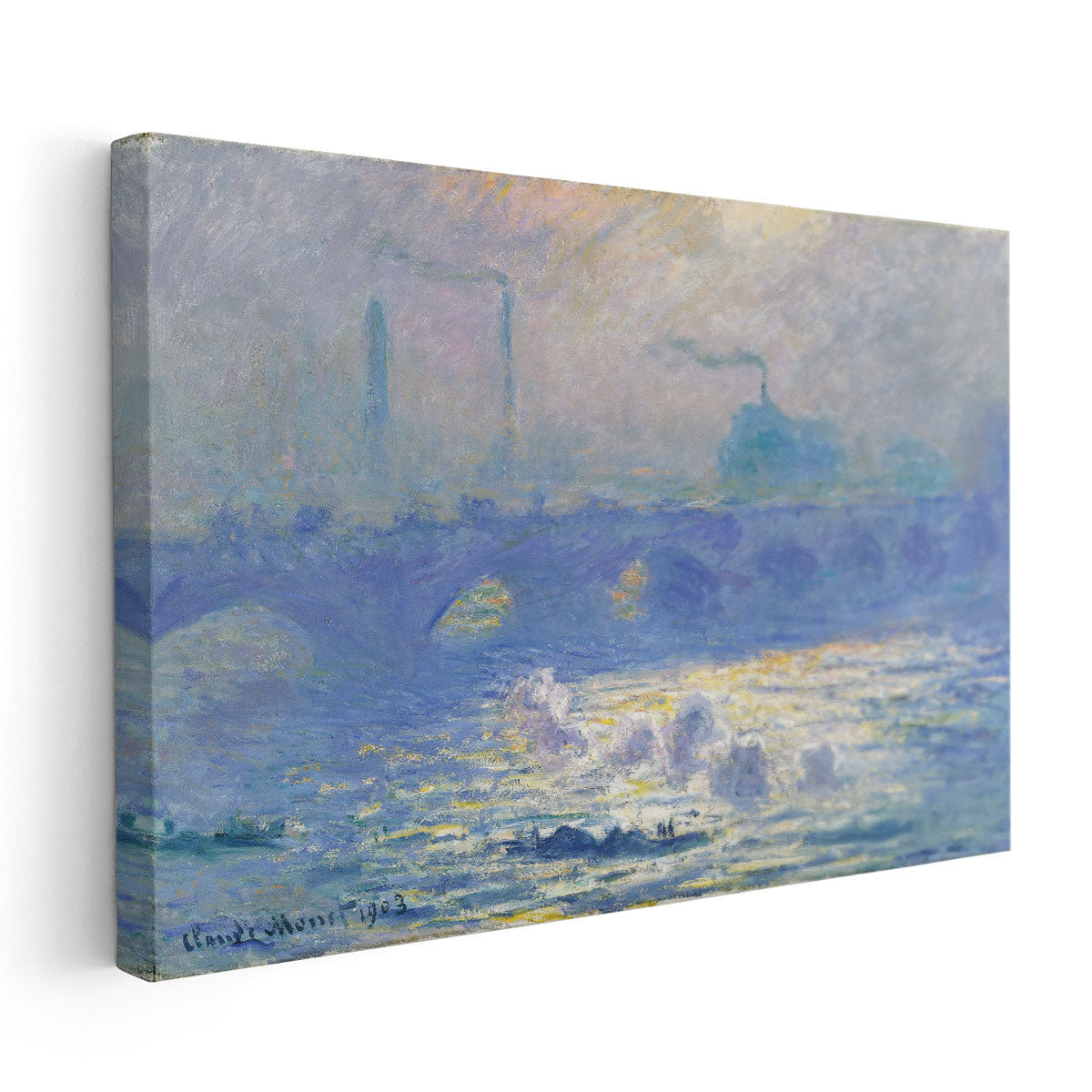Lark Manor™ Waterloo Bridge, 1903 - Canvas Print Wall Art | Wayfair
