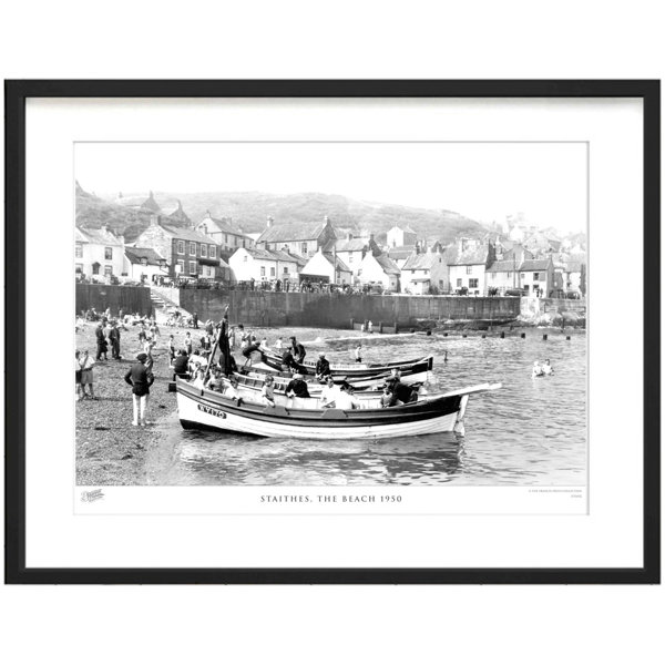 The Francis Frith Collection Staithes, The Beach 1950 by Francis Frith ...