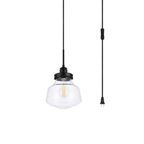 George Oliver Amundson 1 - Light Single Pendant | Wayfair