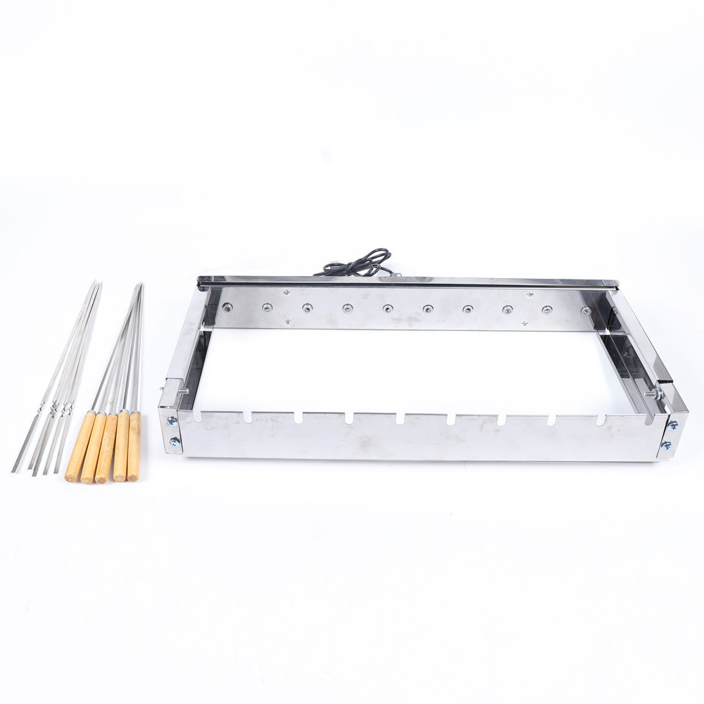 CNCEST Bbq Automatic Flipping Rotating Rotisserie Grill & Reviews | Wayfair