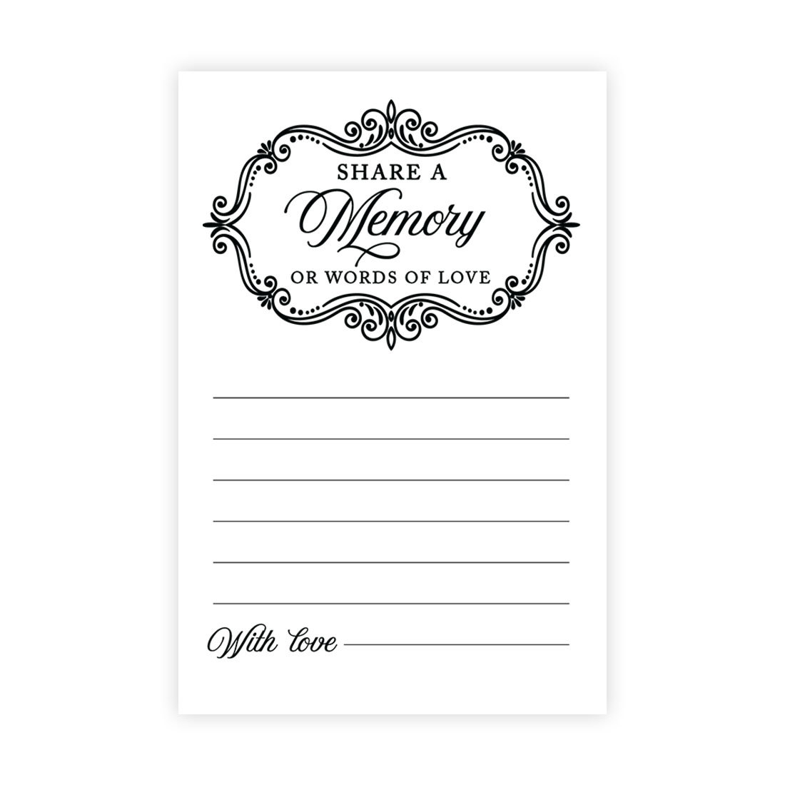 Koyal Wholesale Share A Memory Cards, Art Deco Frame 4" X 6" Cards For ...