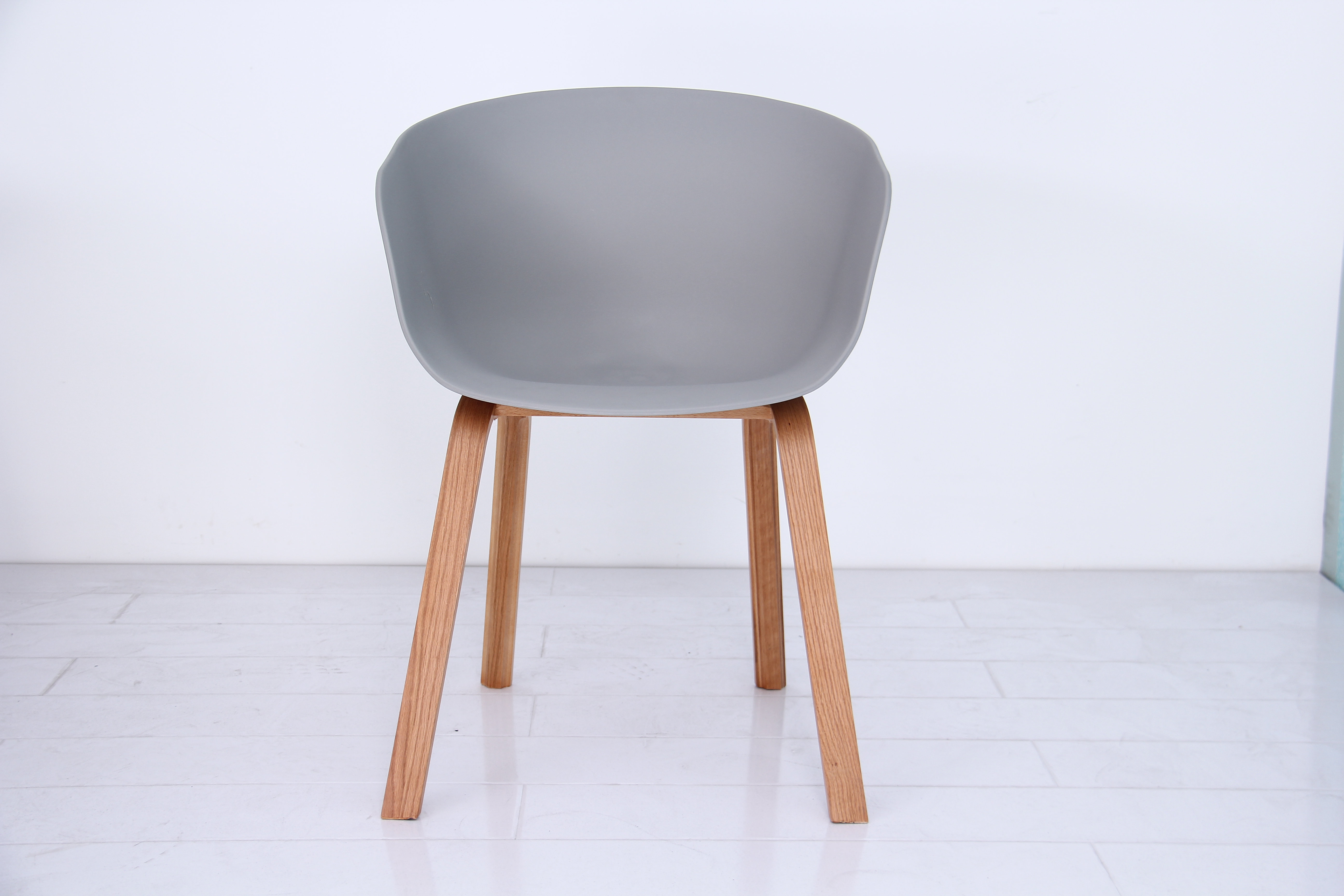 Corrigan Studio® Mid-Century Solid Wood legs Dining Modern Chair set of ...