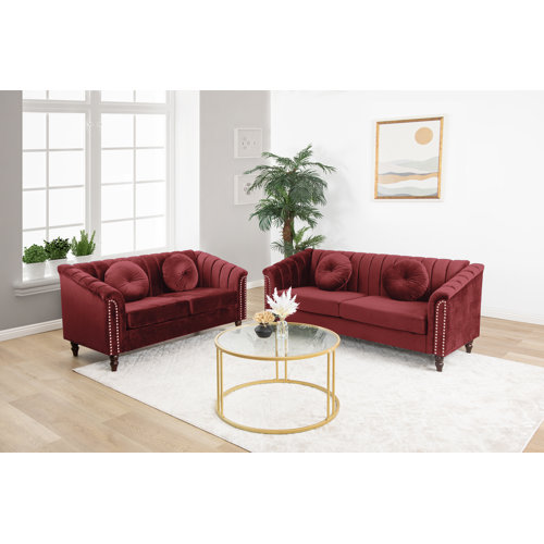 Red Living Room Sets You'll Love | Wayfair